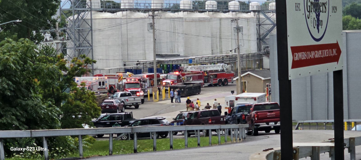 Numerous Departments Extinguish Roof Fire At Grape Co-Op | News, Sports ...